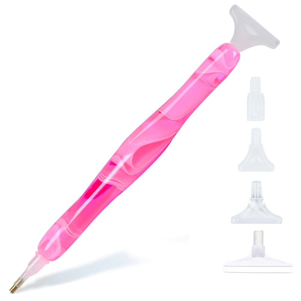 HsdsBebe Resin Diamond Art Painting Pen for Adult,Pink Curvy Body Pen ...