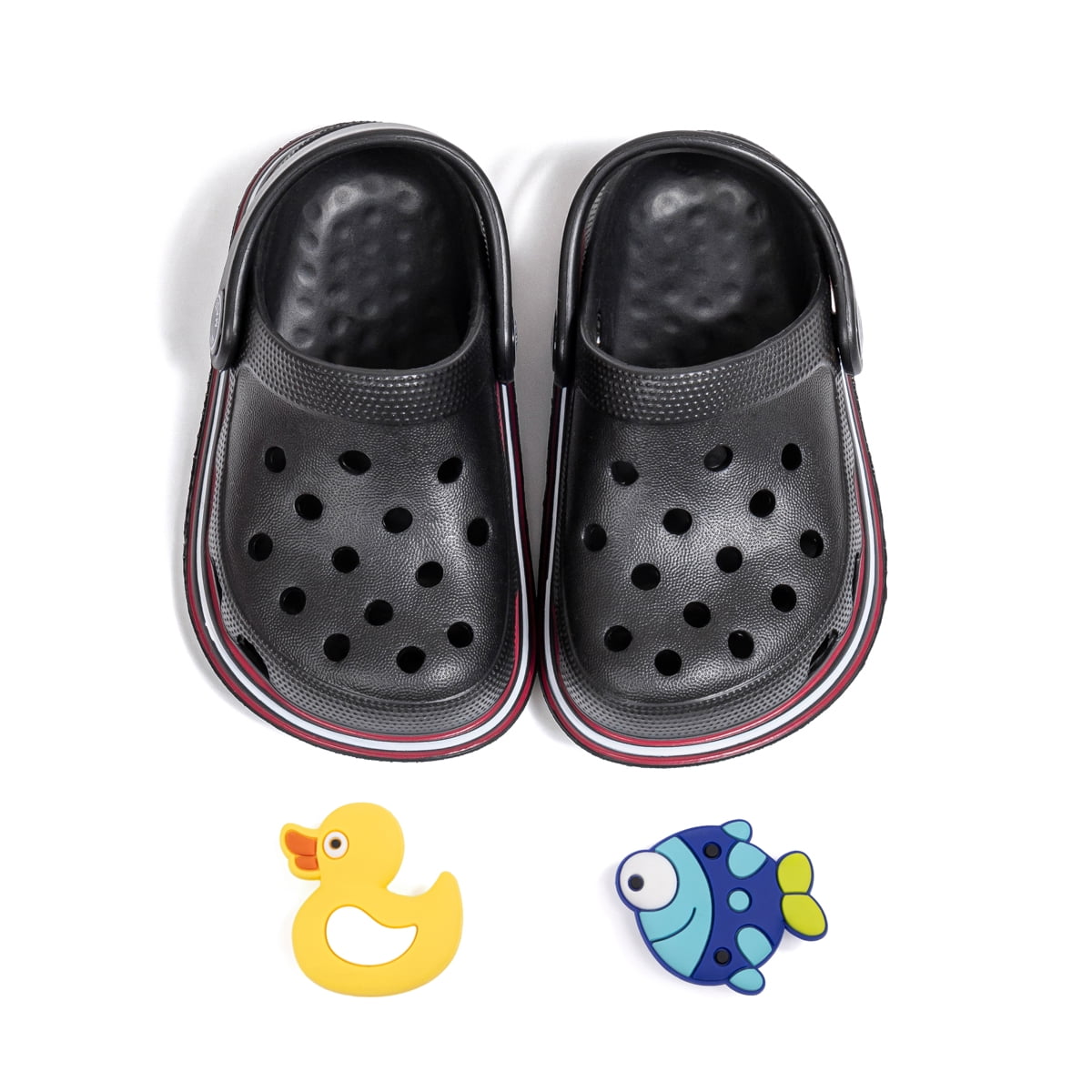 HsdsBebe Toddler Boys Girls Garden Clogs, Adjustable Strap, Slip-On ...