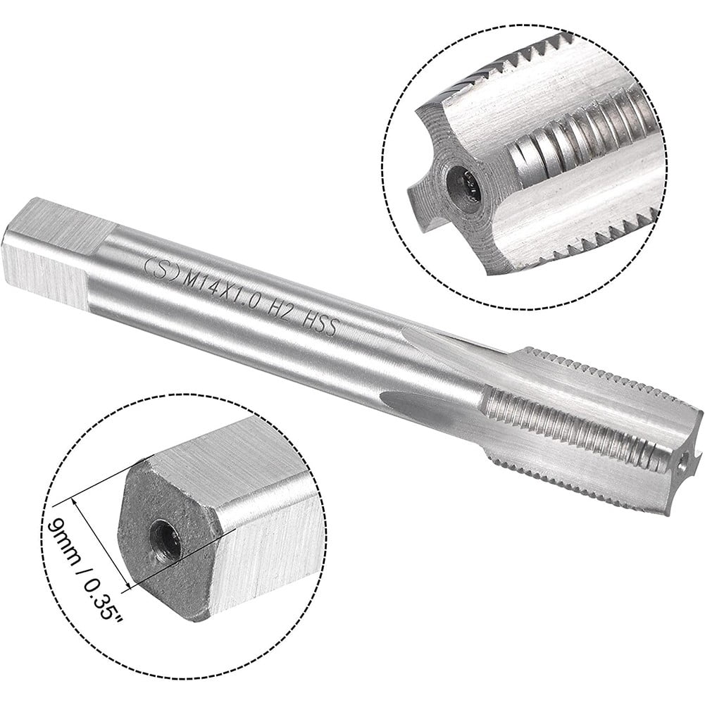 Hss For M14 X 1Mm Tap & For M14 X 1.0Mm Die Metric Thread Right Hand ...