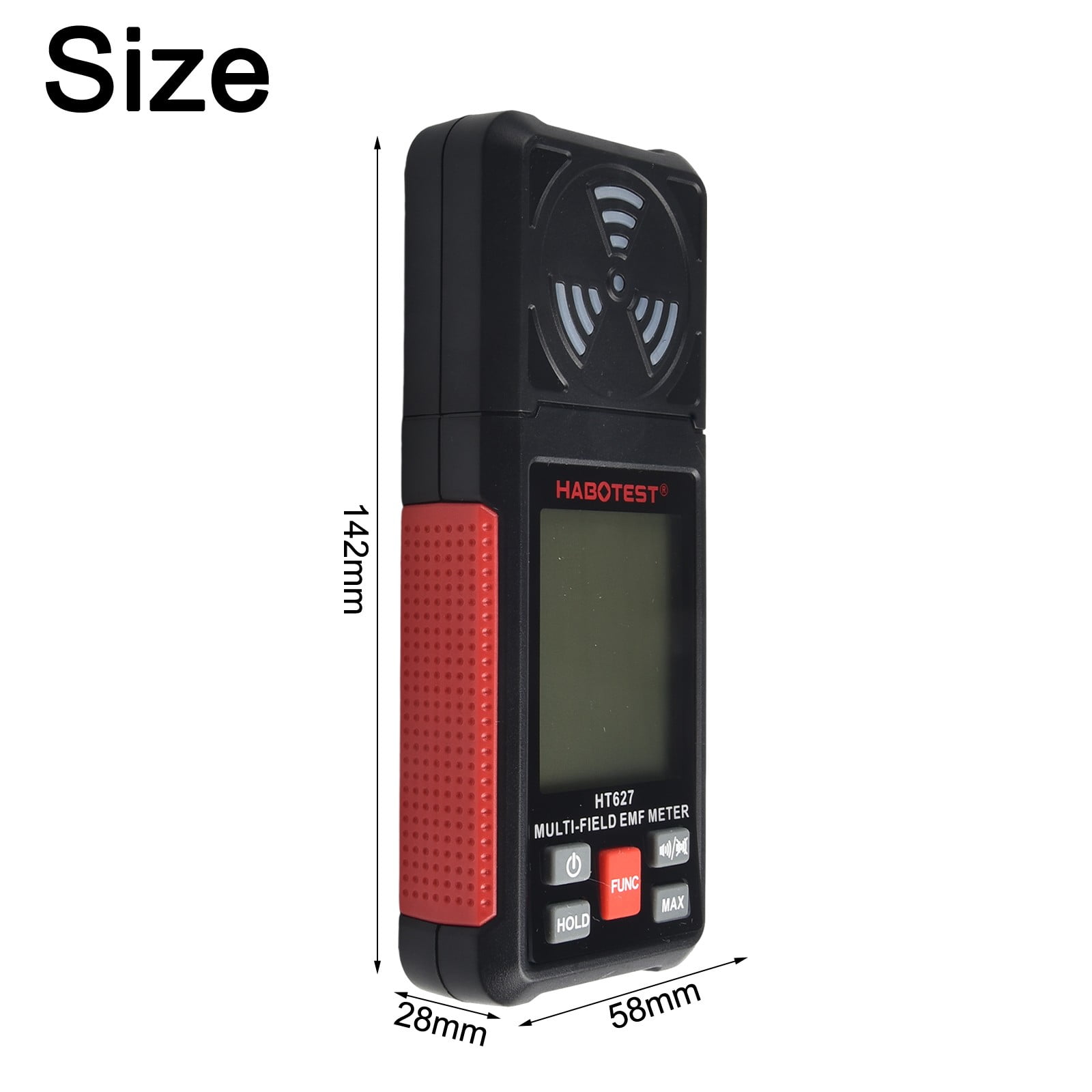 Ht627 Radiationdetector Multi-Field Emf Meter Electromagnetic Radiation ...