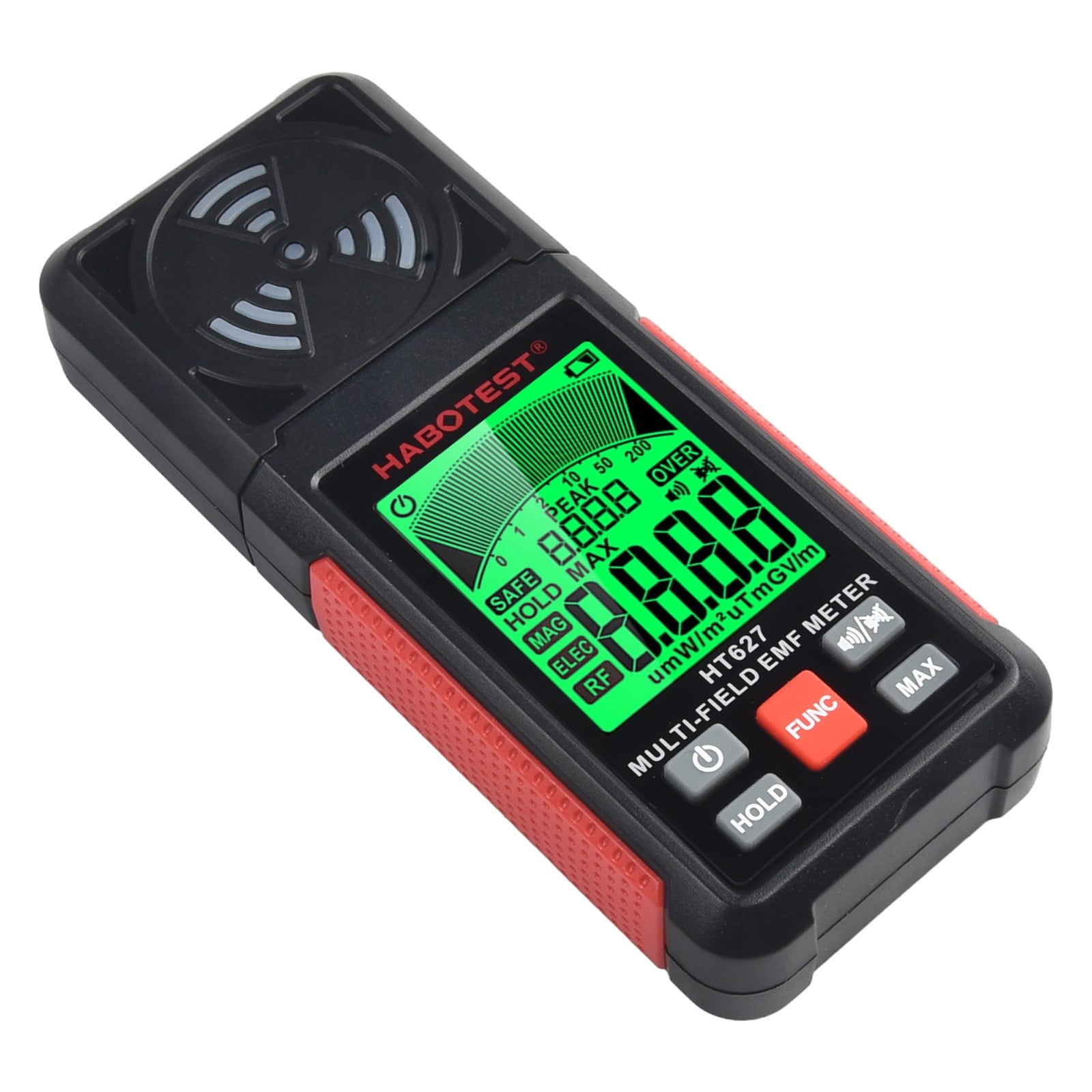 Ht627 Radiationdetector Multi-Field Emf Meter Electromagnetic Radiation ...