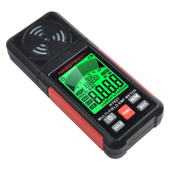 Ht627 Radiationdetector Multi-Field Emf Meter Electromagnetic Radiation ...