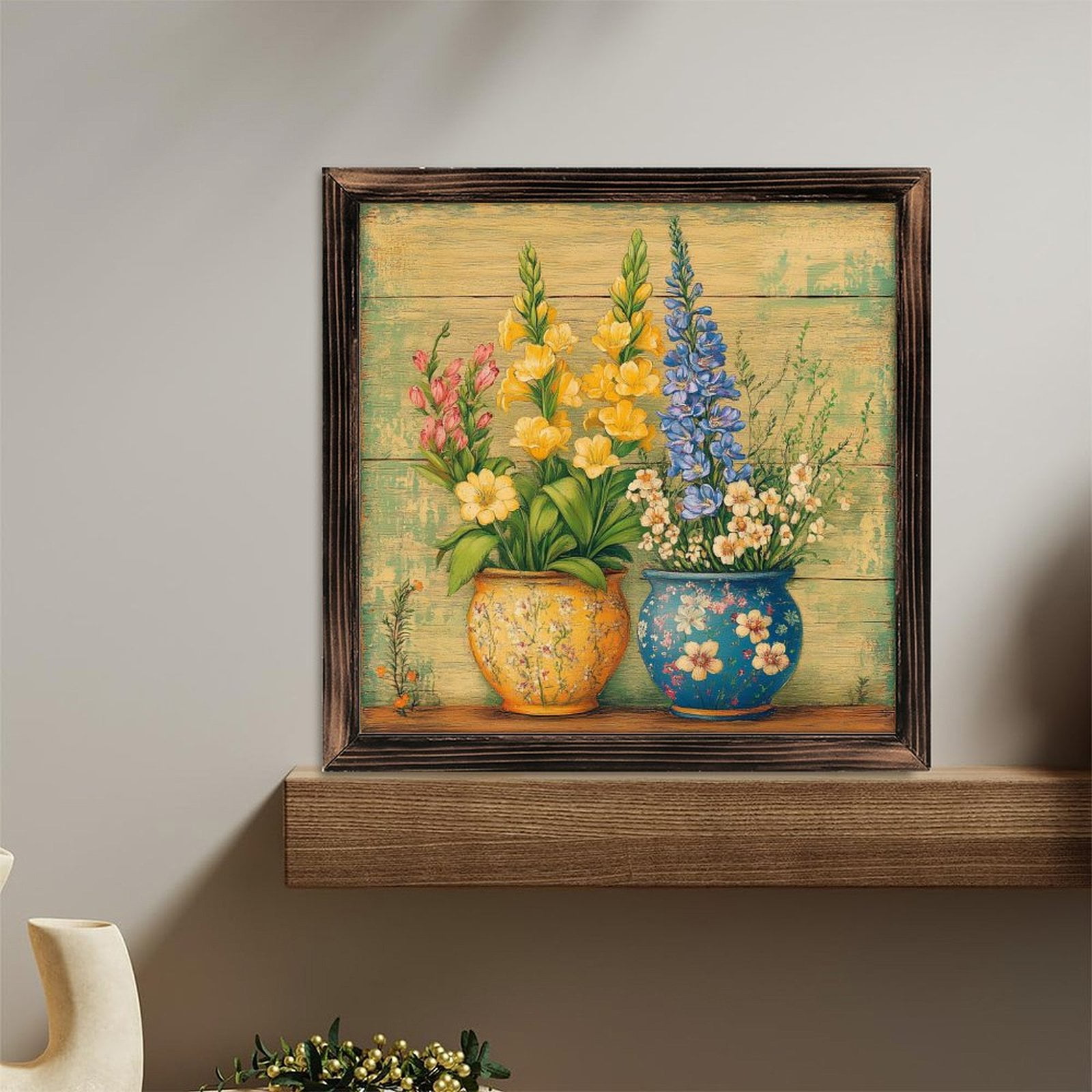 Htc02_snapdragones_and_some_other_flowers_in_pot_or_pots_printe ...