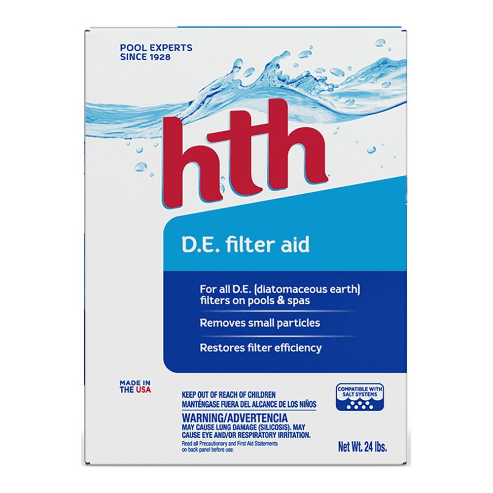 hth® D.E. Filter Aid for Swimming Pools, 24 lbs - Walmart.com