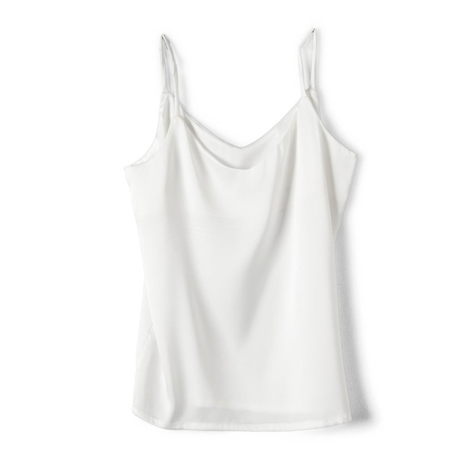 Htigea Cotton Camisole Tops for Women Tank Top Sleeveless Shirts Loose ...
