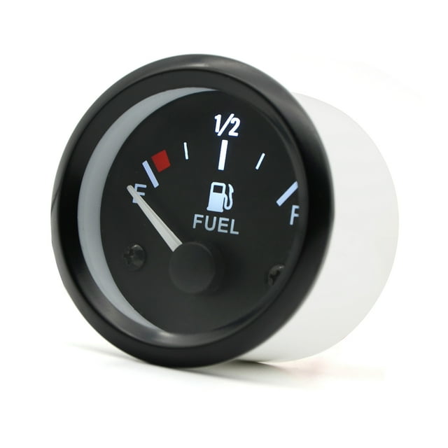 Htovila 2'' 52mm Fuel Level Gauge, Pointer Car Fuel Meter with ...
