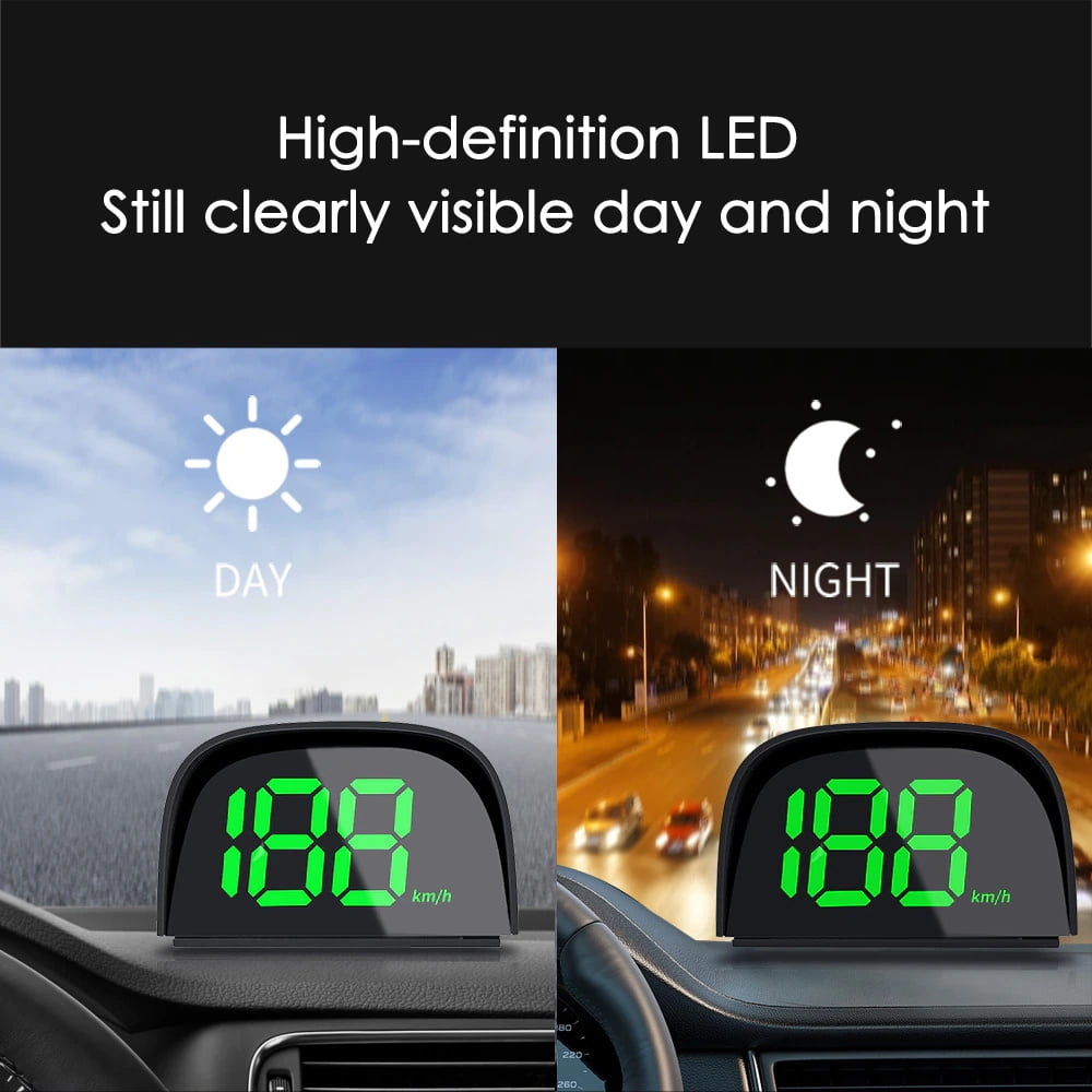 Htovila Car Global Position System Speedometer Digital Display Speed ...