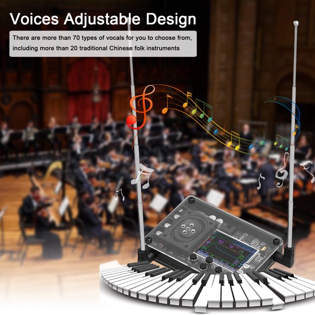 Htovila Musical instrument,Display Audio Theremin Screen Theremin Type ...