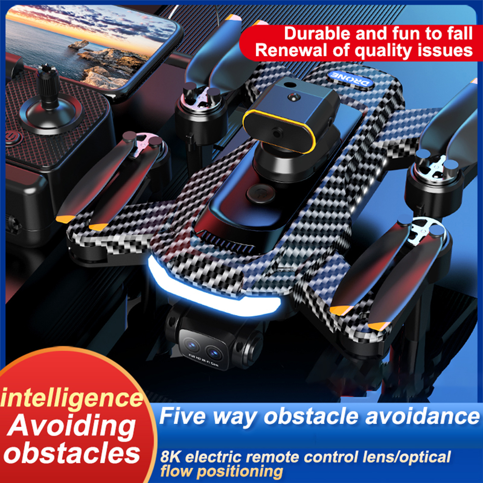 Htovila Remote intelligent device,Optical Localization 8K Dual Camera ...