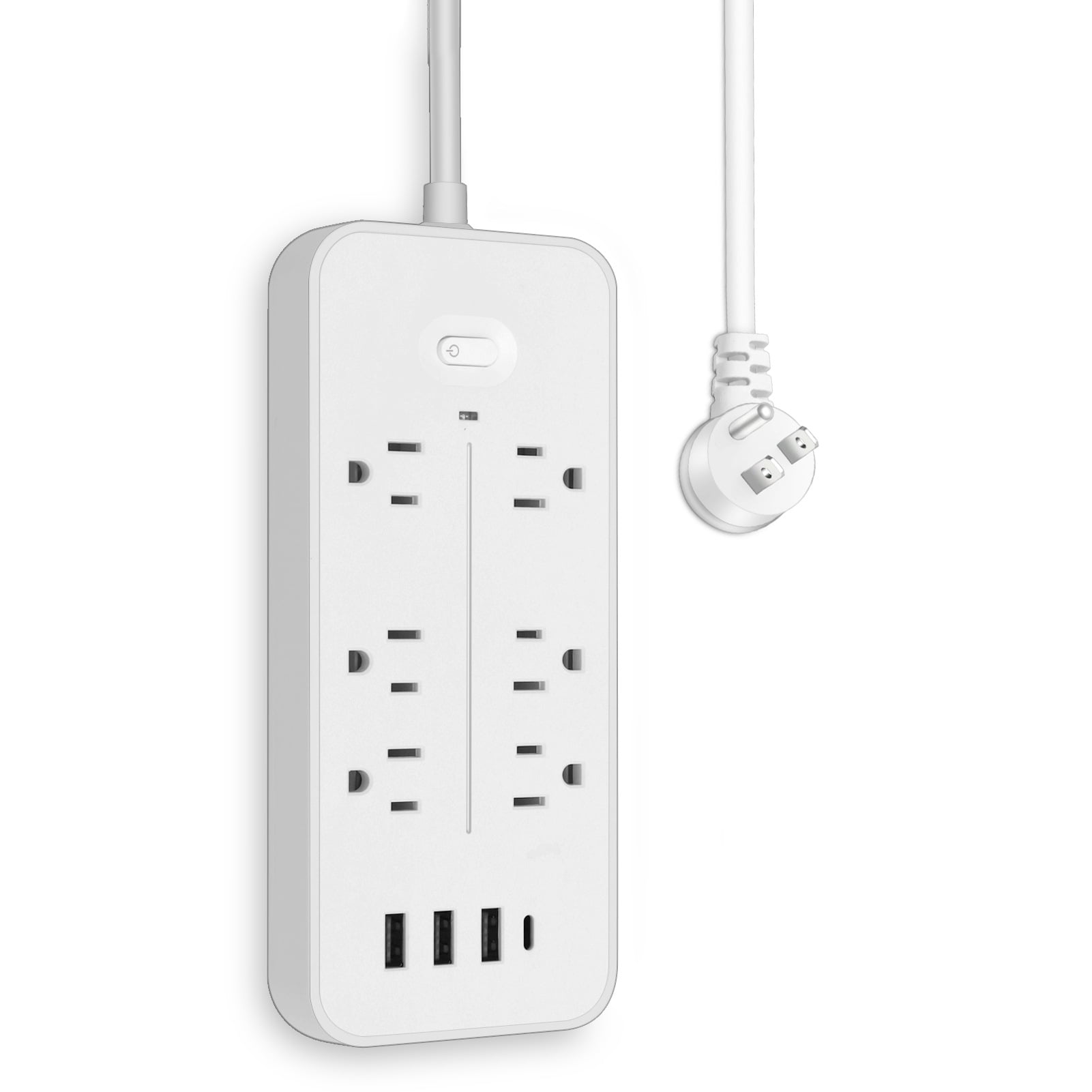 Htovila Socket socket, With 8 With 8 And Usb 1 Usb-c 1700j Wall Mount ...