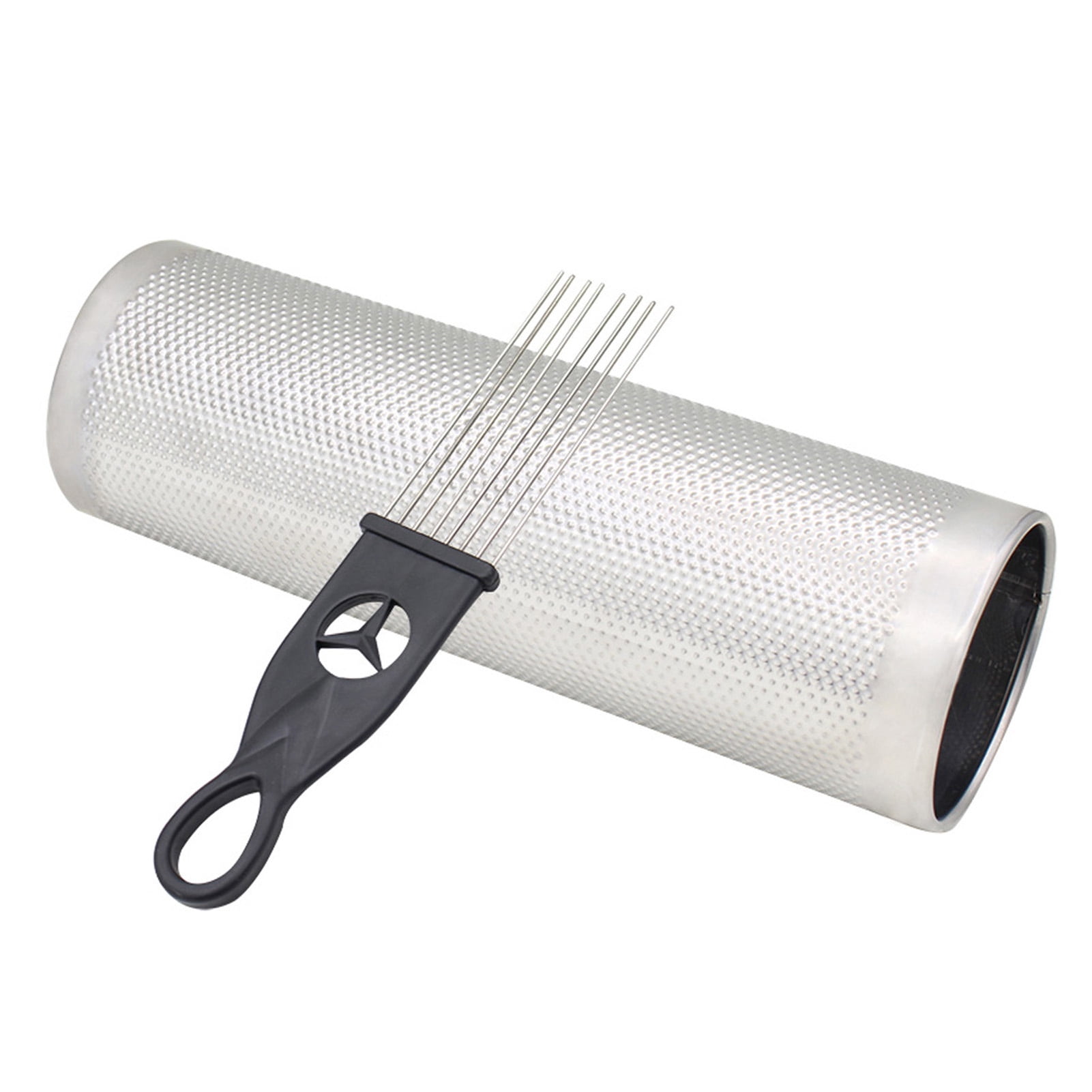 Htovila Steel Guiro,12 Stainless Steel Percussion Musical Tool Latin ...