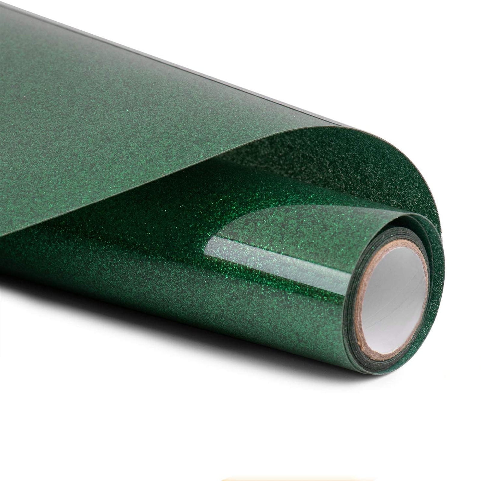 Htv Vinyl Coil Glitter Green office supplies, 1X Heat Transfer Film ...