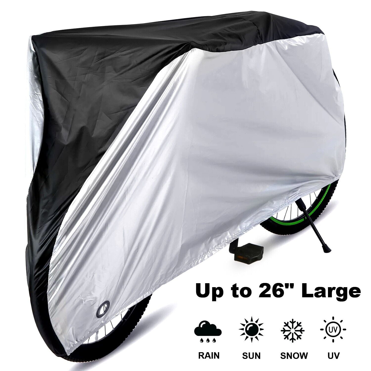 Htwon Bicycle Covers Bike Storag with Lock Hole Rain UV Protection ...