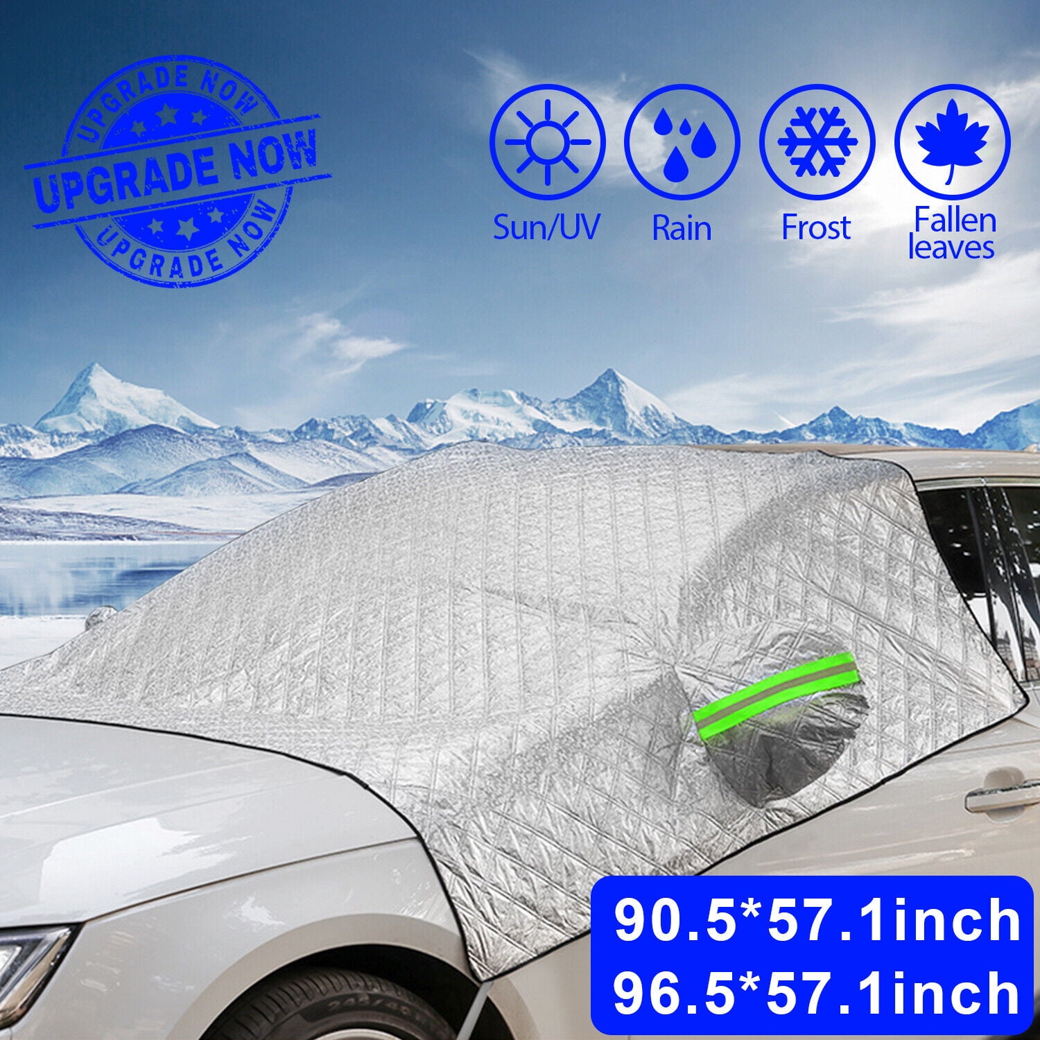 Htwon Car Thick Windshield Cover Protector Winter Snow Ice Rain Frost ...