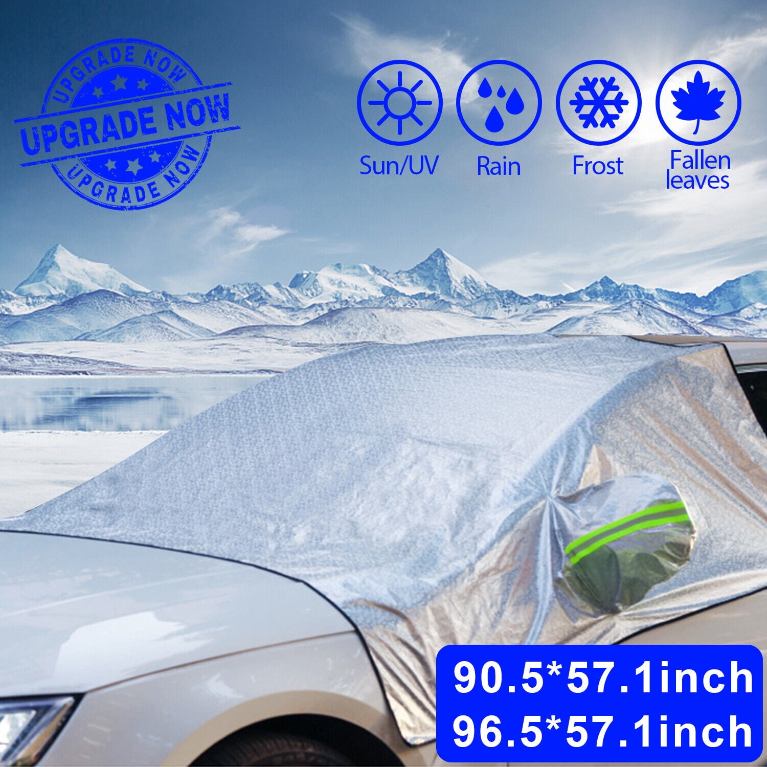 Htwon Car Thick Windshield Cover Protector Winter Snow Ice Rain Frost ...