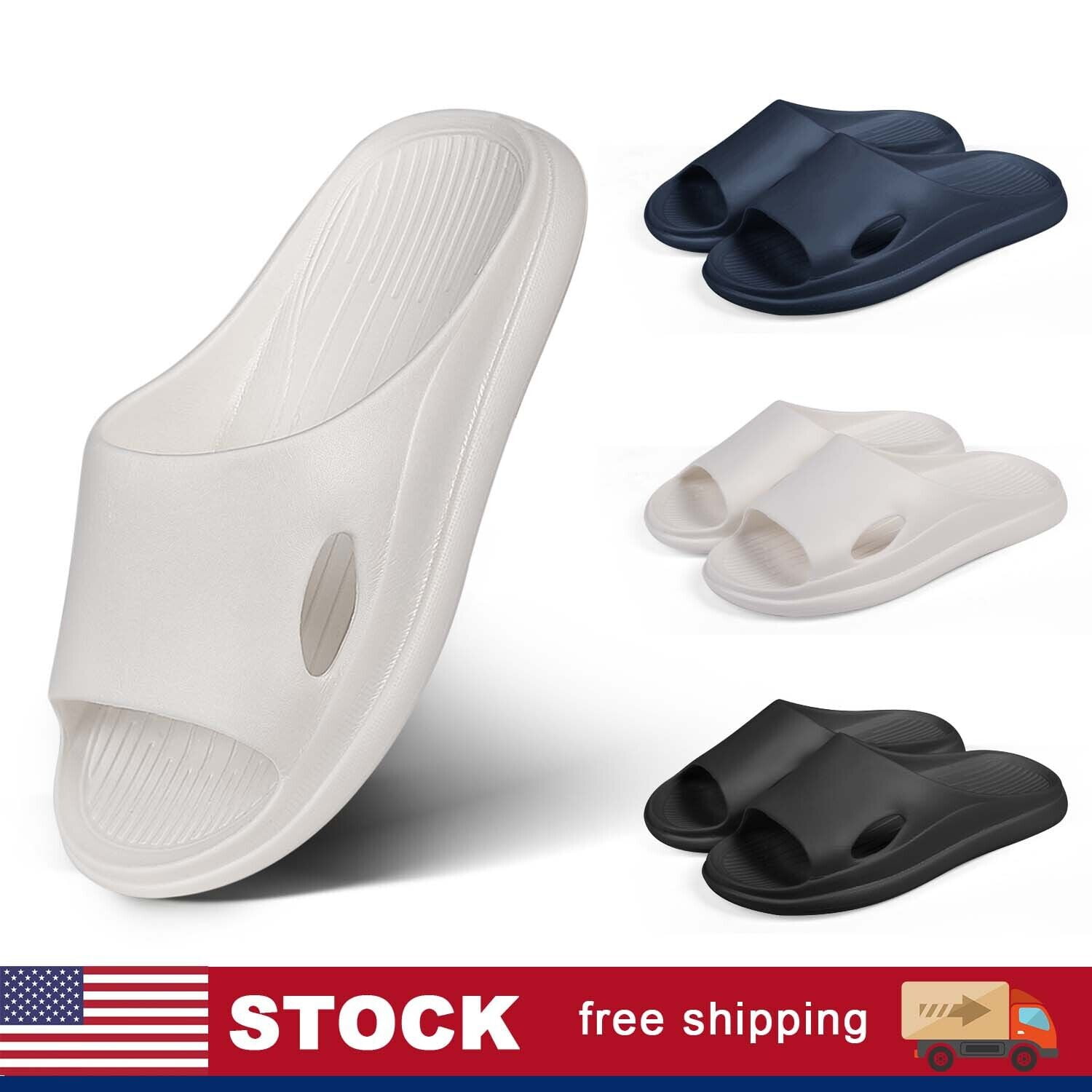 Htwon Cloud Slippers Women Men Comfort Sandals Pool Bathroom Beach ...