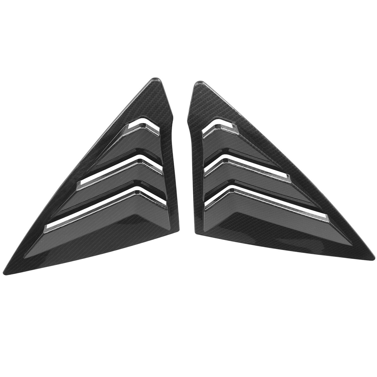 Htwon For 22-2024 Honda Civic Sedan Gloss Black Quarter Panel Rear Side ...