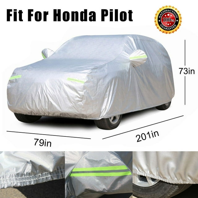 Htwon For Honda Pilot Full Car Cover Outdoor Waterproof Dust UV All ...