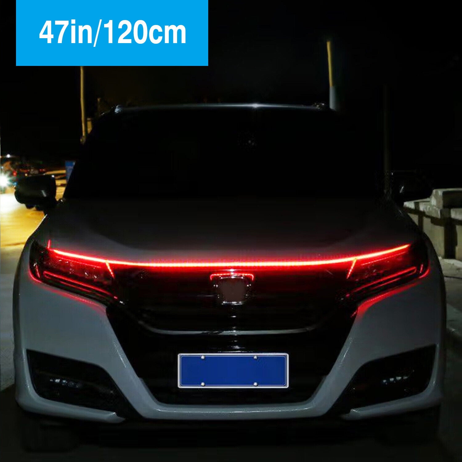 Htwon LED Daytime Running Light Strip Flexible Dynamic Waterproof Car ...
