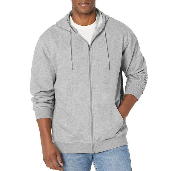 Htwon Men Hoodie Classic Full Zip-Up Hoodie Pocket Athletic Spring ...