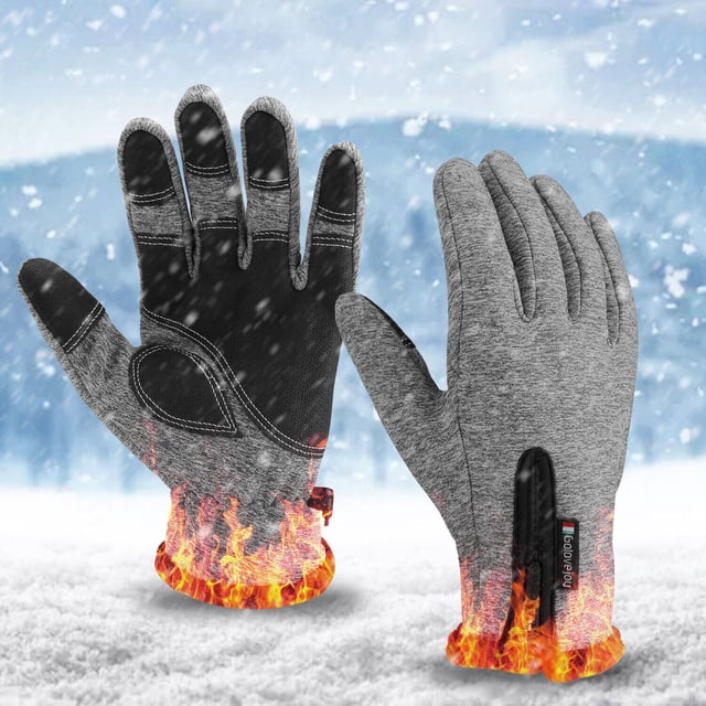 Htwon Winter Gloves Men Women Touch Screen Glove Cold Weather Warm ...