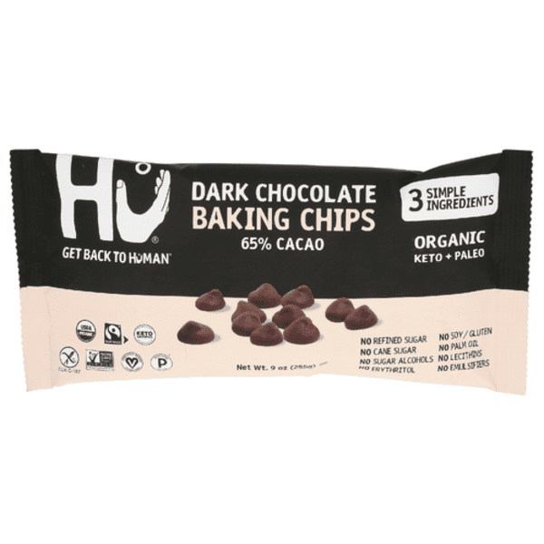 Hu Dark Chocolate Baking Chips 9 oz - Pack of 2 - Walmart.com