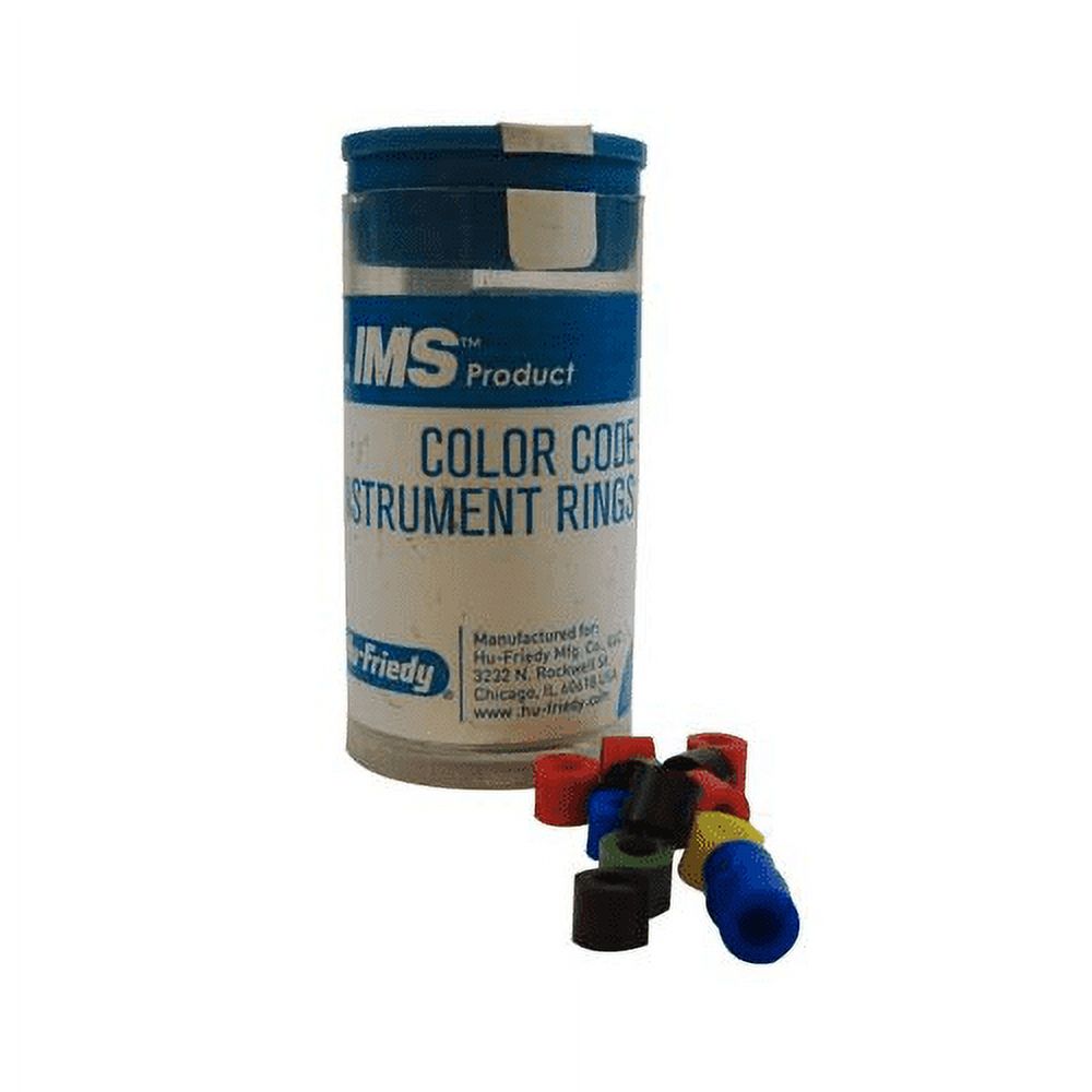 Hu-Friedy IMS-1280 Regular Color Code Instrument Rings Assorted 90/Pk ...
