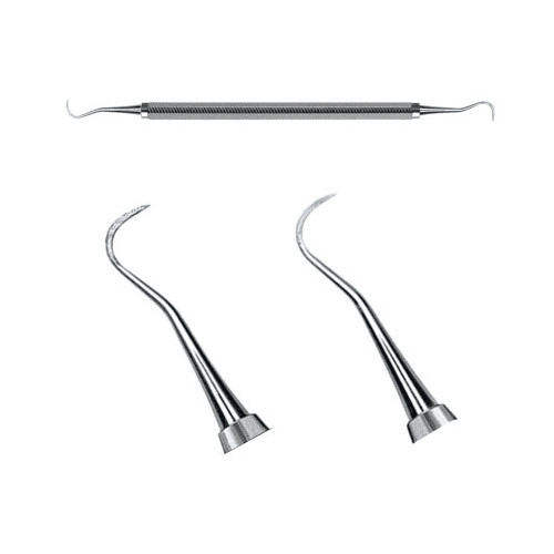 Hu-Friedy SH6/7 Double End #H6/H7 Dental Sickle Scaler With #2 Handle ...