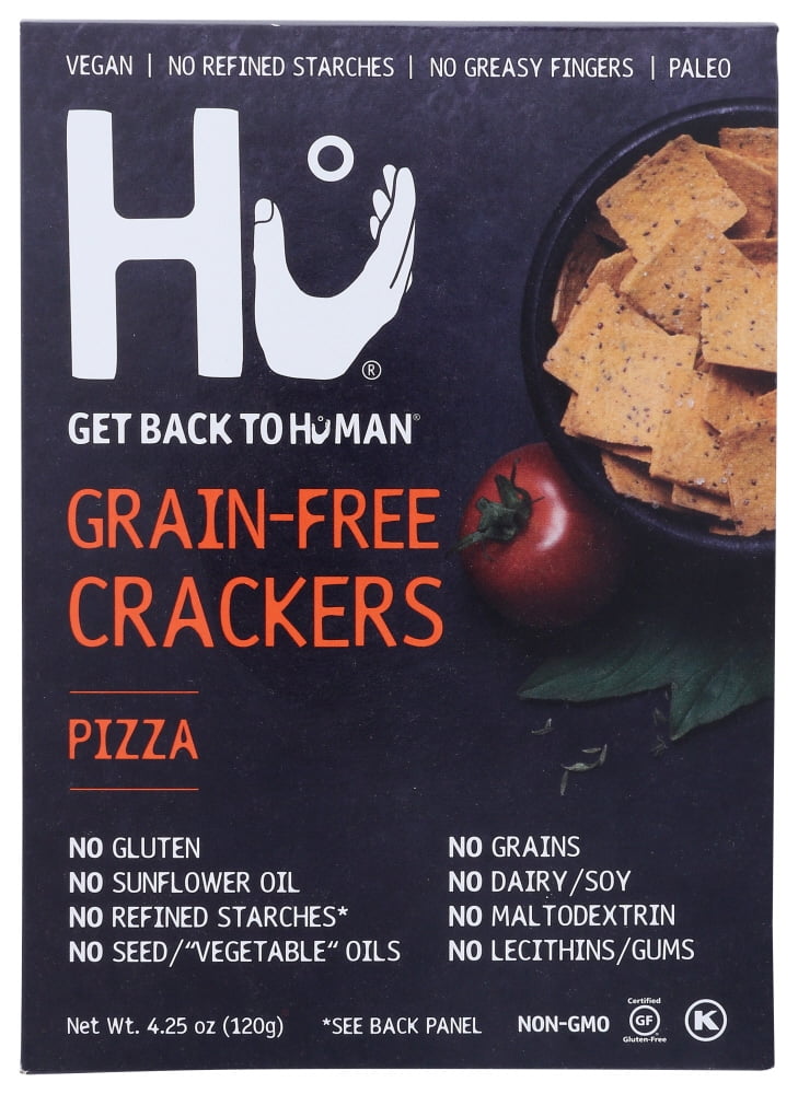Hu: Pizza Grain-free Crackers, 4.25 Oz - Walmart.com