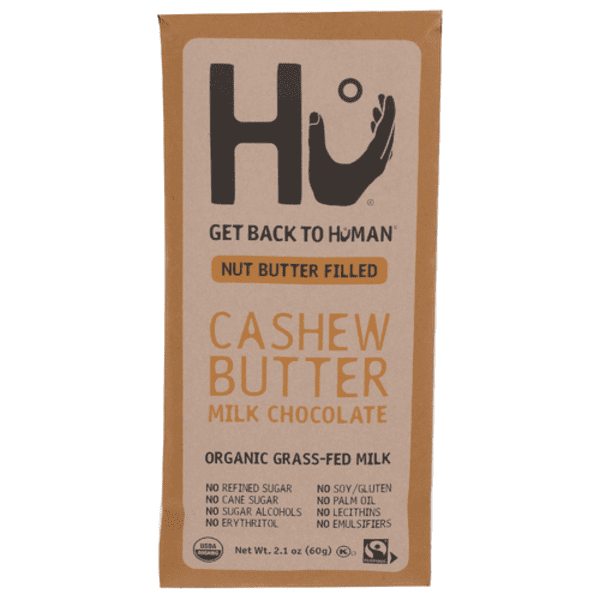 Hu Organic Cashew Butter Filled Milk Chocolate Bar 2.1 oz - Pack of 3 ...