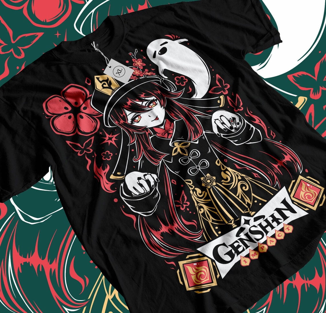 Hu Tao Genshin Impact Japan Aesthetic Anime Japanese Vaporwave Genshin ...