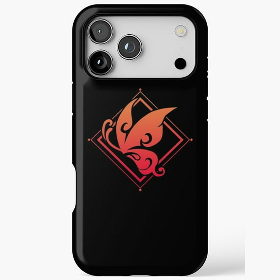 Hu Tao Pyro Emblem Fantasy Inspired Phone Case iPhone Case 17 through ...