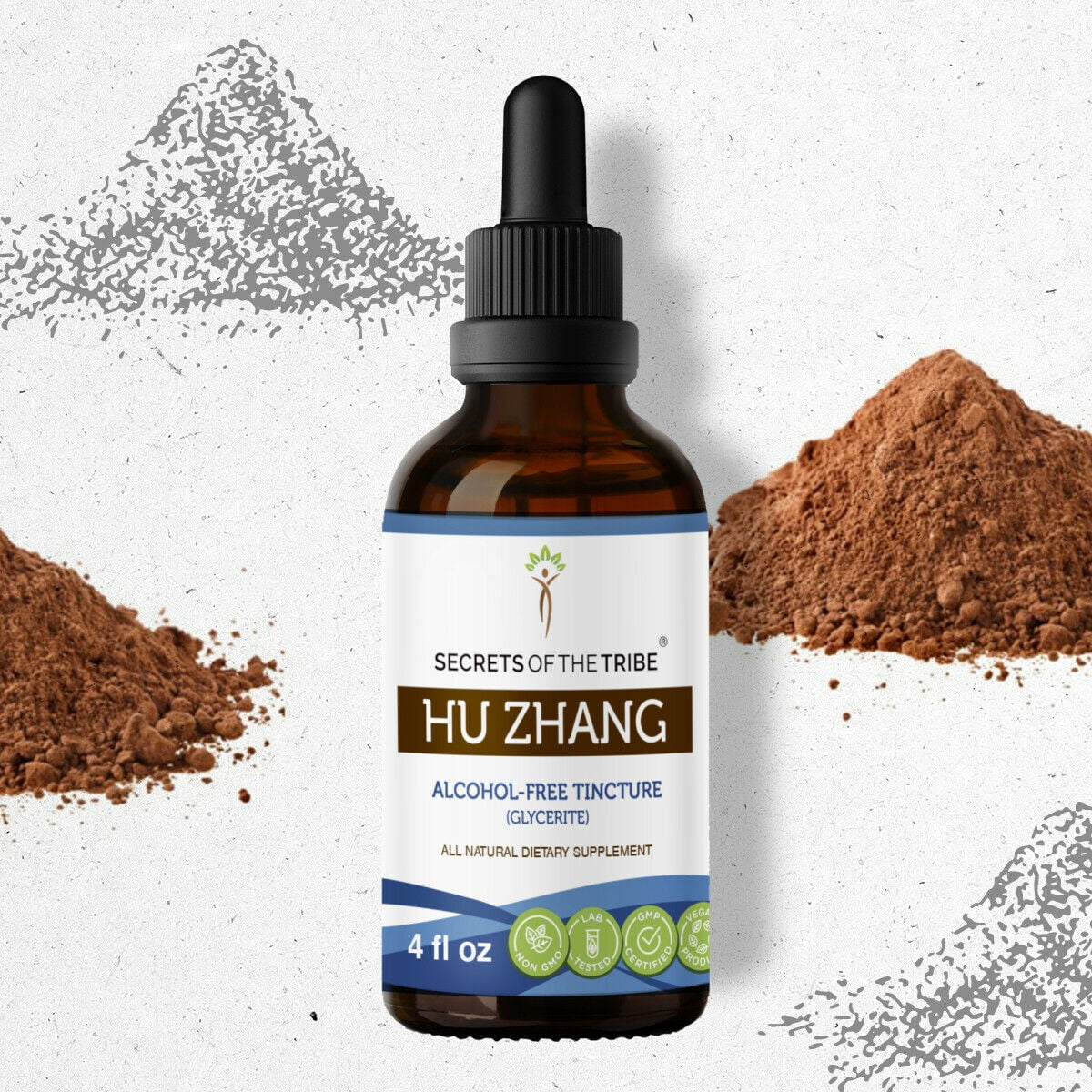 Hu Zhang Tincture Alcohol-FREE Extract, Hu Zhang Knotweed Rhizome ...