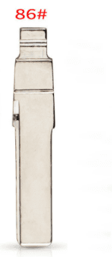 Hu66 NON 86-Uncut Folding Car Key Blade, Remote Key Replacement, Blank ...