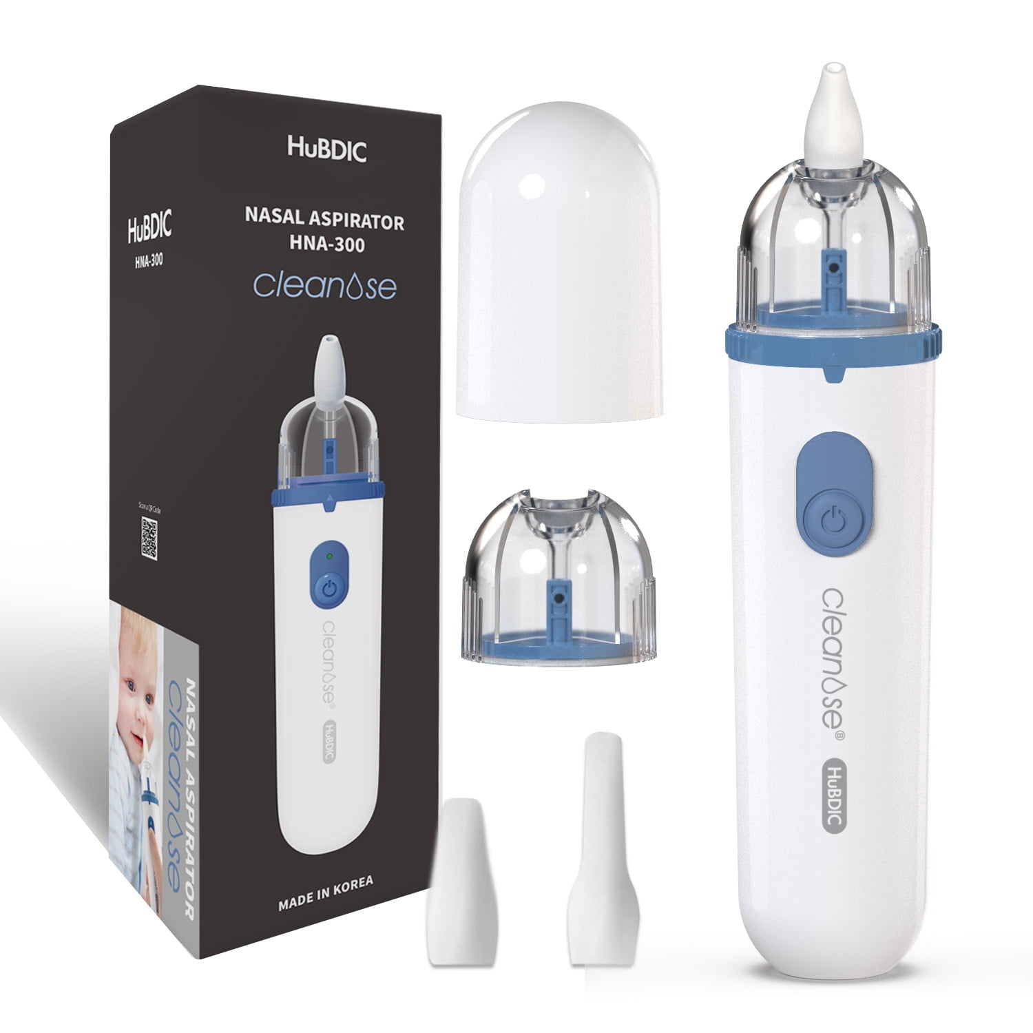 HuBDIC Baby Nasal Aspirator, Baby Nose Sucker USB Charging Electric Nose Cleaner,Rechargeable ...