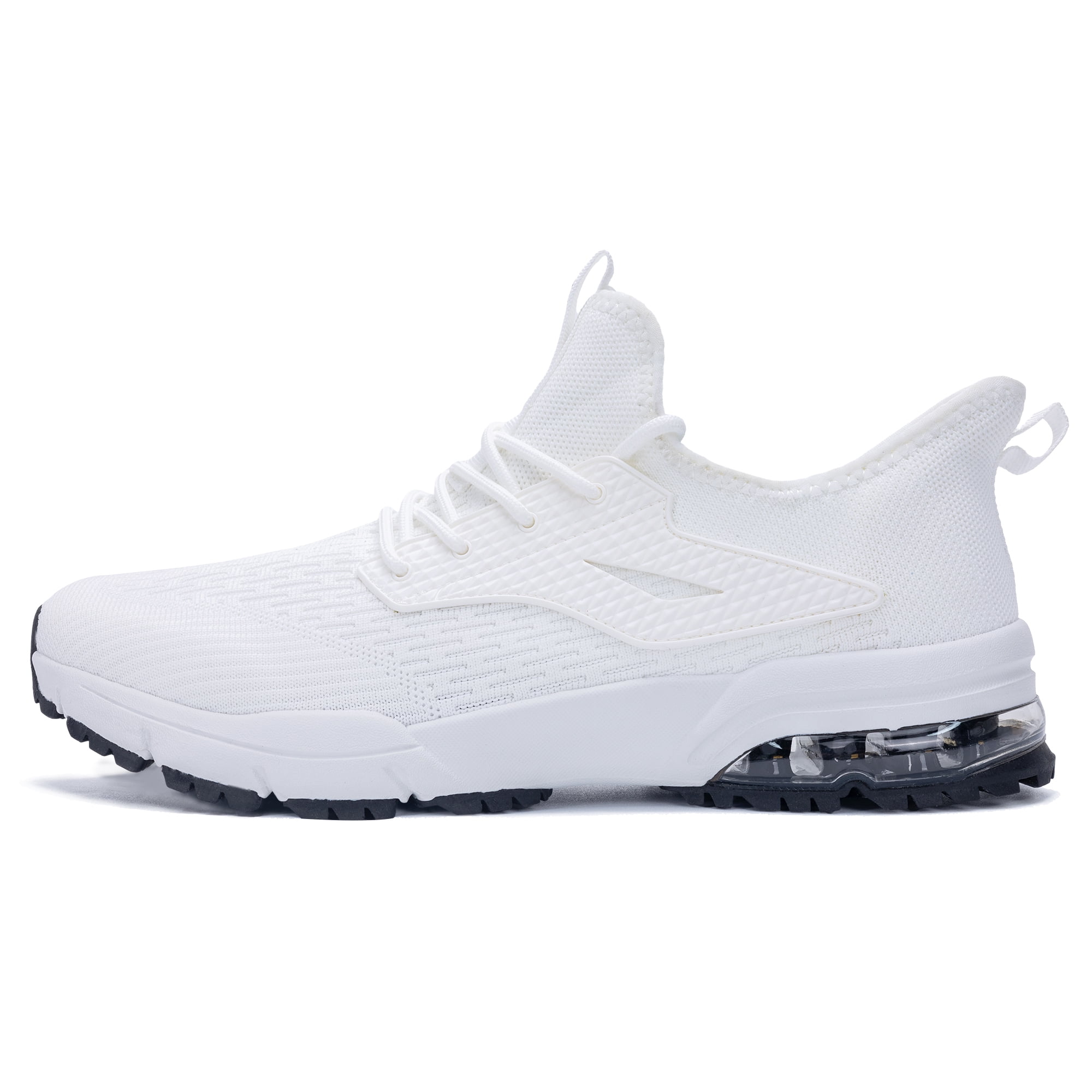 HuJAT Men's Slip On Running Shoes Air Cushion Tennis Athletic Walking ...