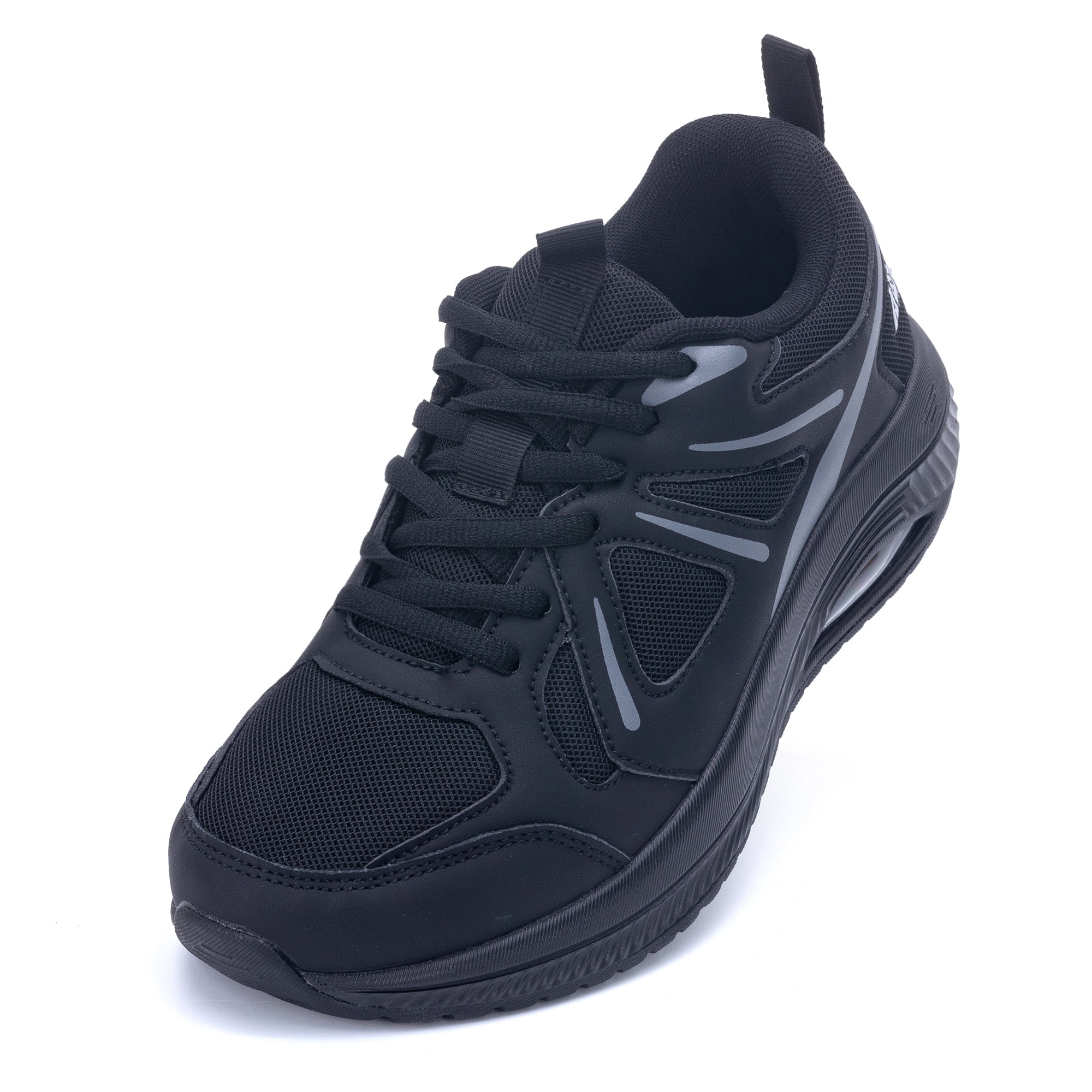 HuJAT Womens Wide Trainer Arch Support Walking Shoes Comfortable ...