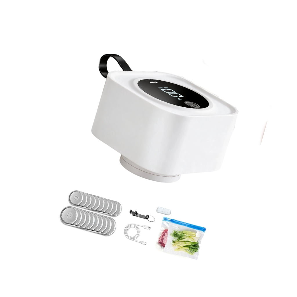 HuaJing Digital Display Square Jar Sealer, Automatic Rechargeable ...