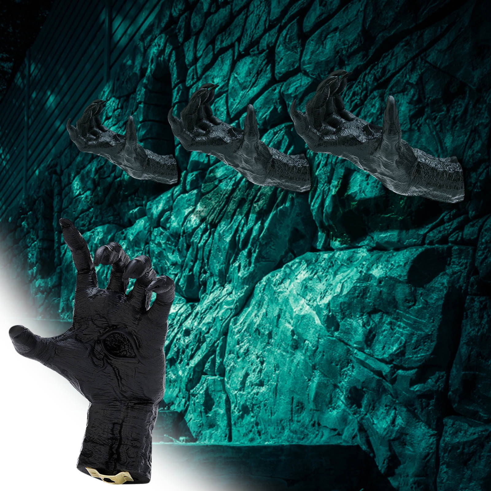 Huahua Witch's Demon Hand Wall Hanging Statues, Aesthetic Art Sculpture ...