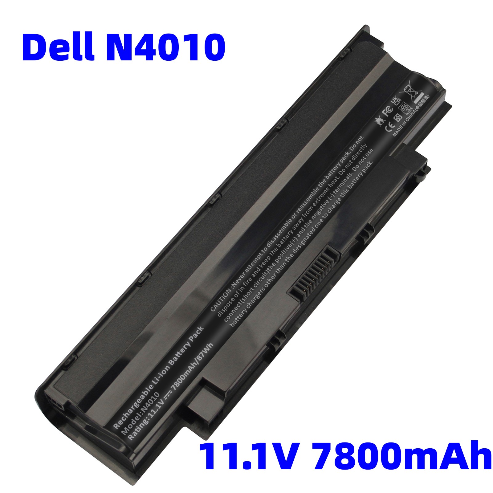 Huajiang Tech 11.1V 58Wh N4010 Battery for Dell Inspiron N4110 N4010 ...