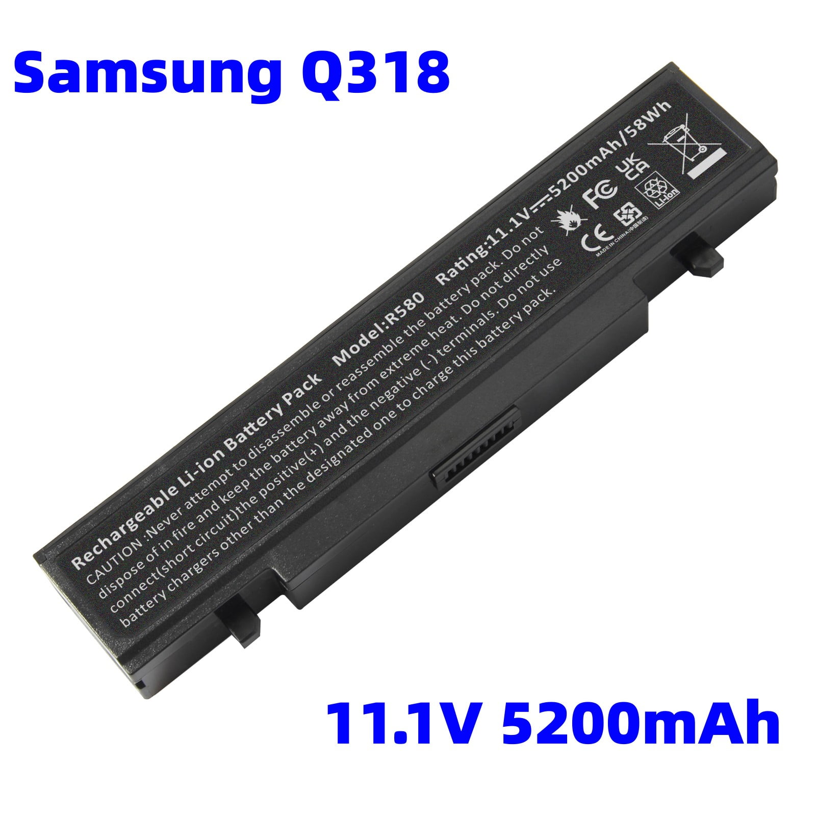 Huajiang Tech Laptop Battery for Samsung RV511 AA-PB9NS6B R519 R580 AA ...