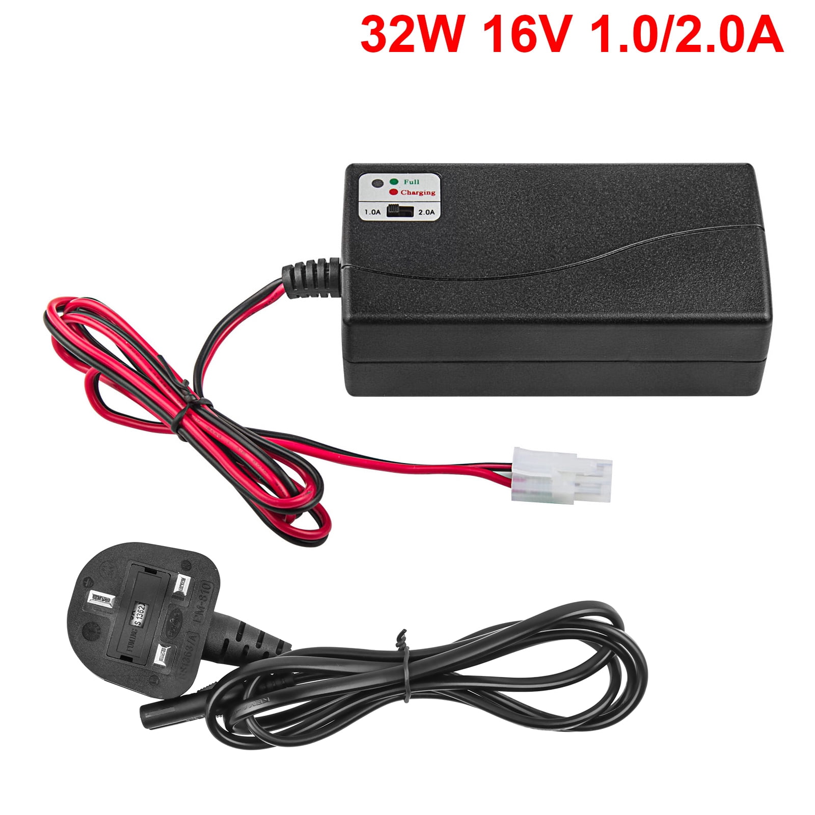 Huajiang Tech Universal RC Battery Charger for NiMH/NiCd 6V-12V Battery ...