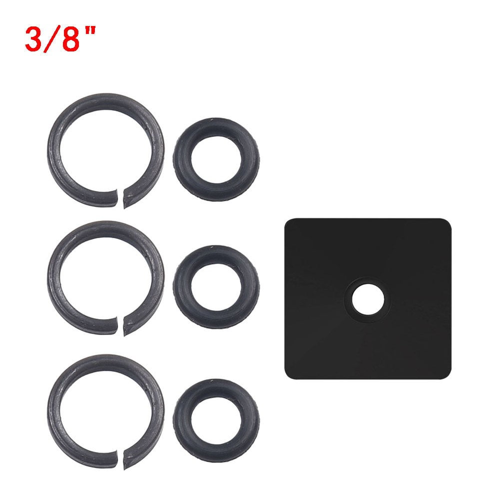Huajuming 10 Sets 3/8 Inch Wrench Retaining Ring Clip With O-Ring With ...