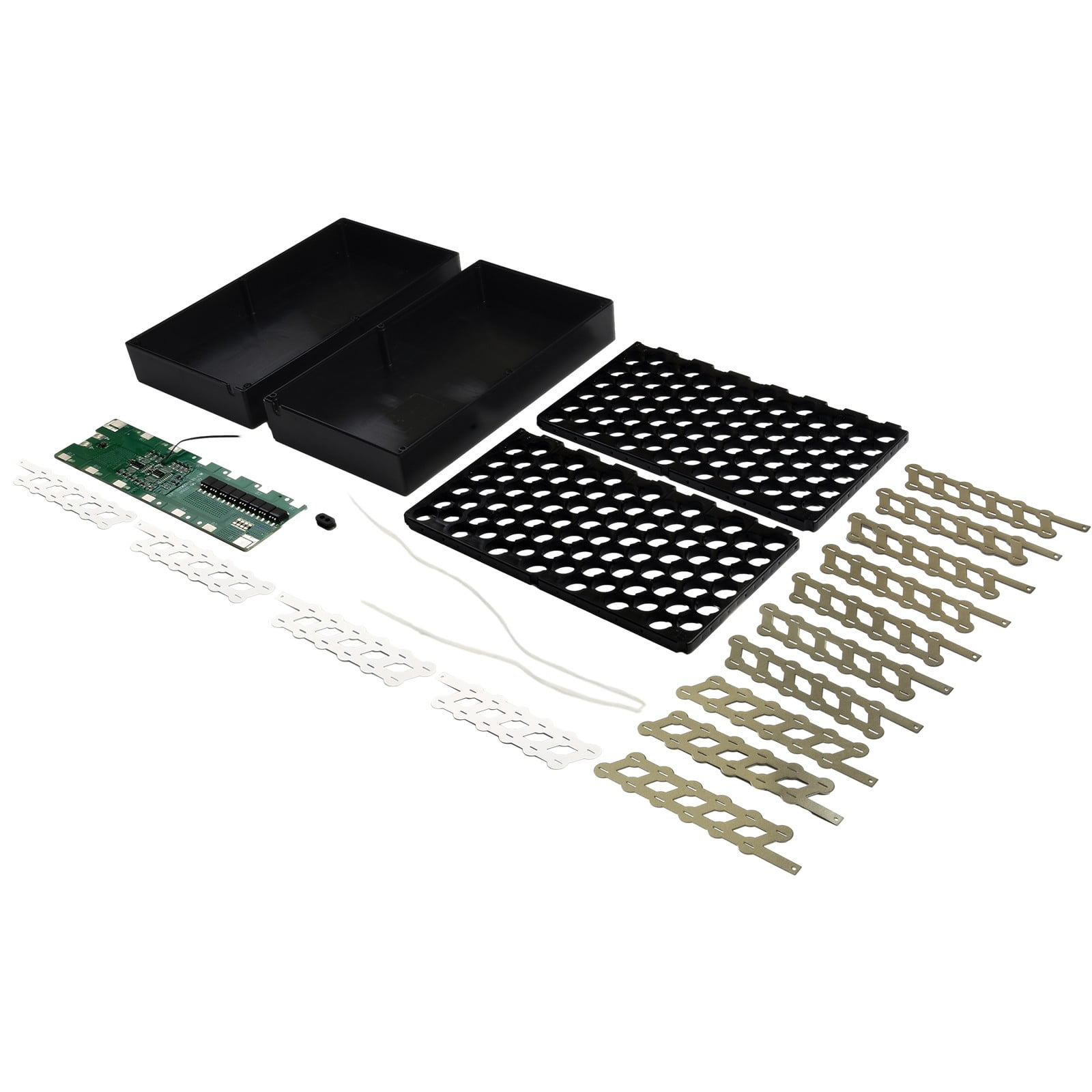 Huajuming 13S 6P 48V E-Bike Battery Box 18 650 Holder Welding Nickel For E-Scooter-With Pcb ...