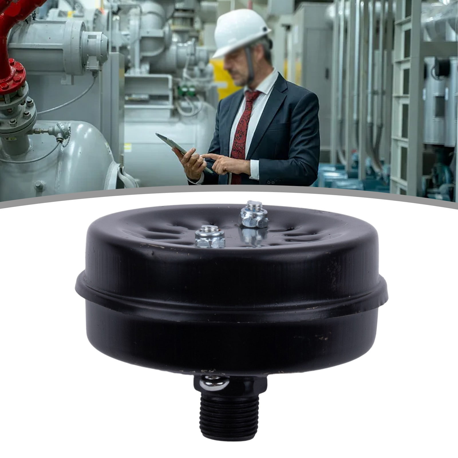 Huajuming 16 20Mm Male Thread Air Compressor Muffler Air Compressor ...