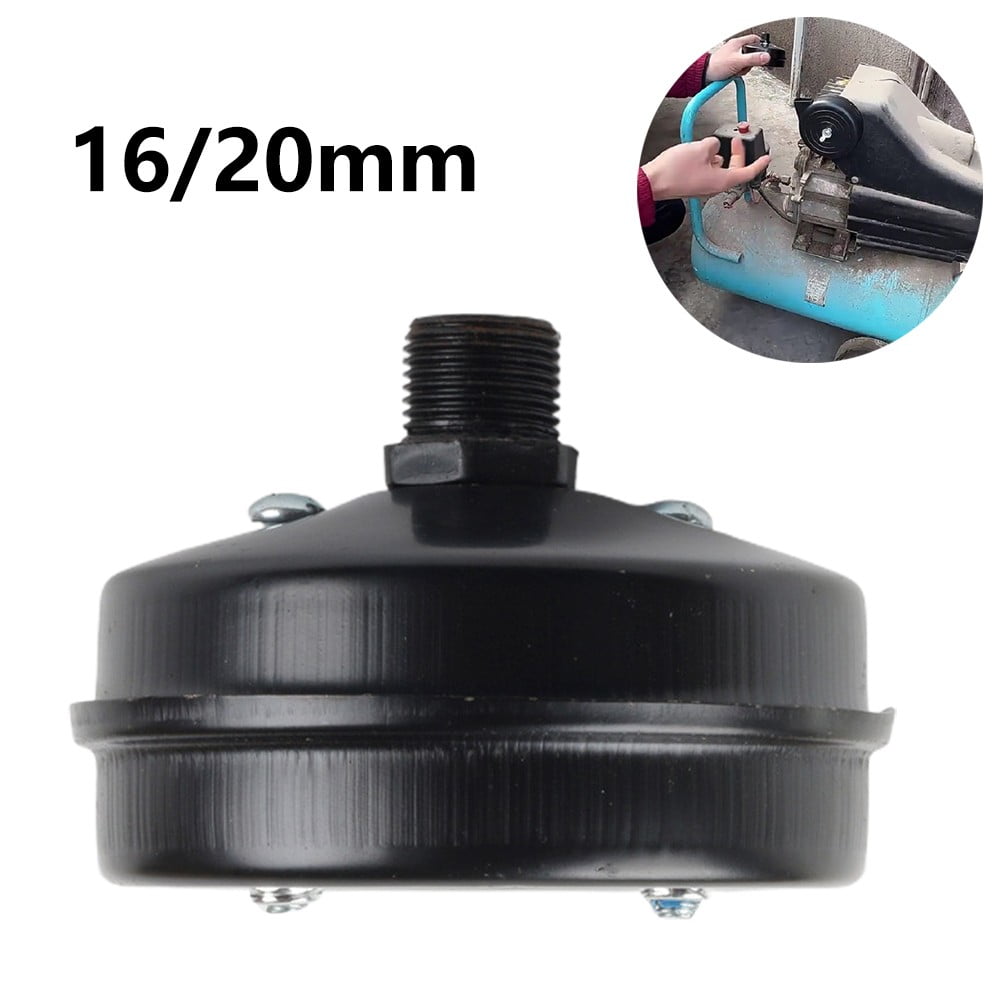Huajuming 16 20Mm Male Thread Air Compressor Muffler Air Compressor ...
