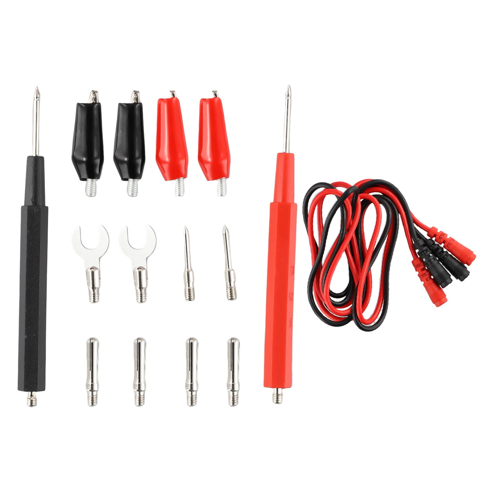 Huajuming 16Pcs Digital Multimeter Probe Test Needle Tip Tester Probe ...