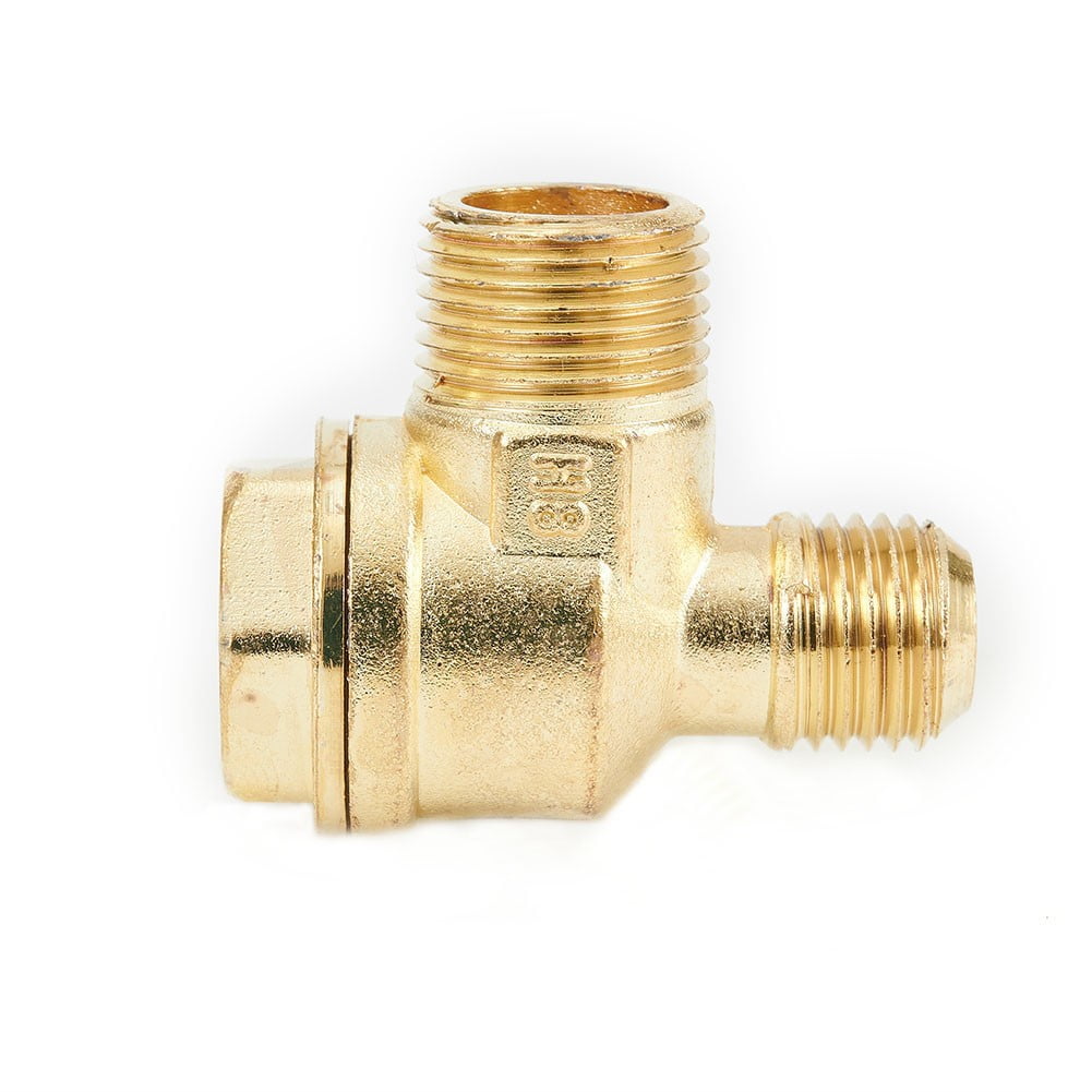 Huajuming 3 Port Check Valve Zinc Alloy Male Thread Connector Tool For ...