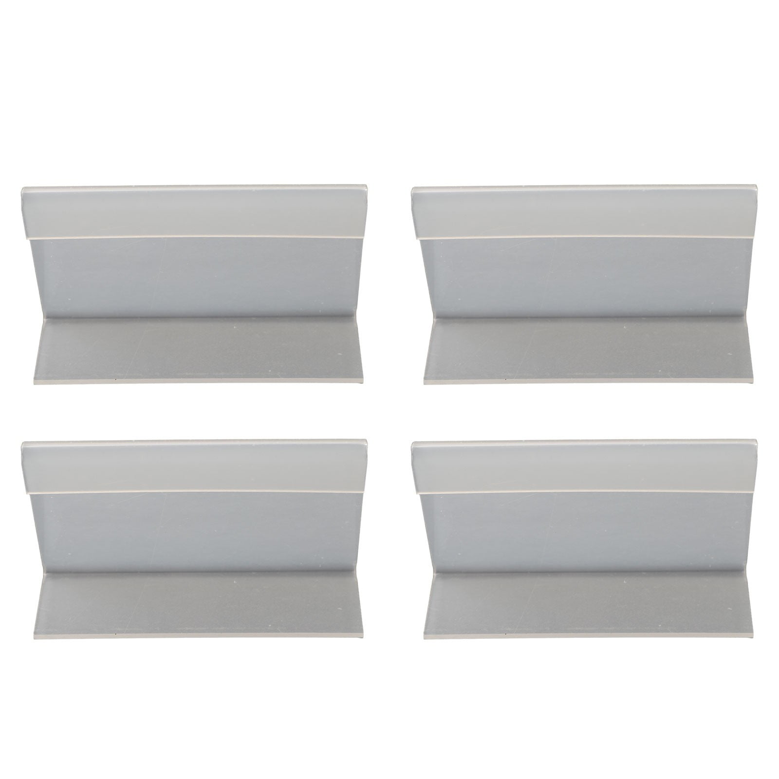 Huajuming 40X Mini Acrylic Sign Display Holder Name Card Tag Label ...