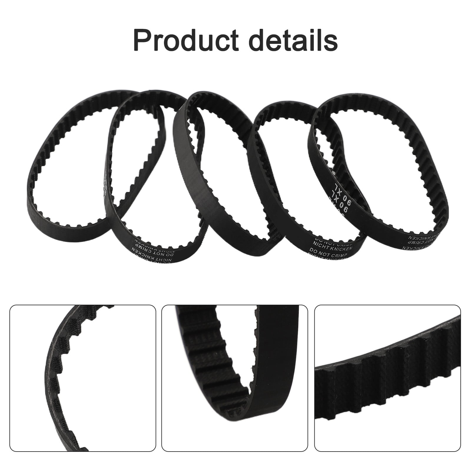 Huajuming 5Pcs Planer Belts 90Xl 914592 For Black Decker Dn75 Dn750 ...
